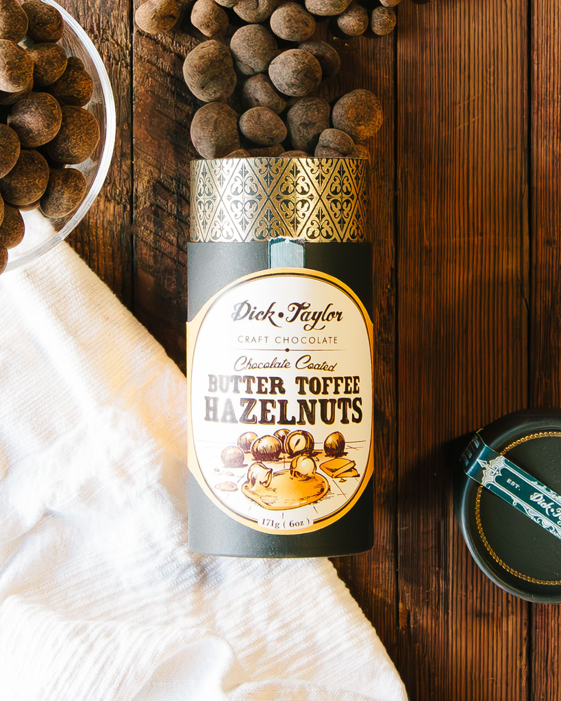 Chocolate Coated Butter Toffee Hazelnuts – Le Village Marche